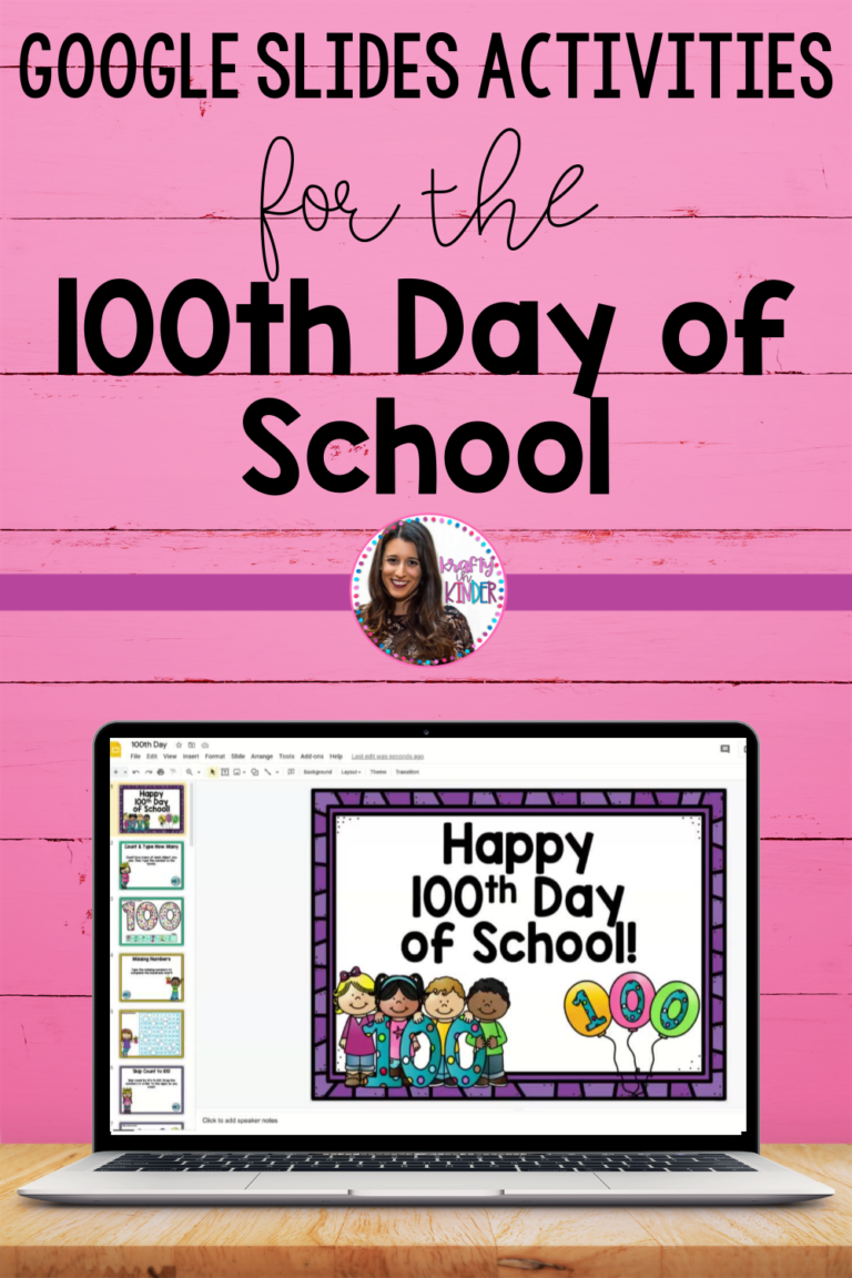 Fun Digital Activities for the 100th Day of School - Krafty in Kinder