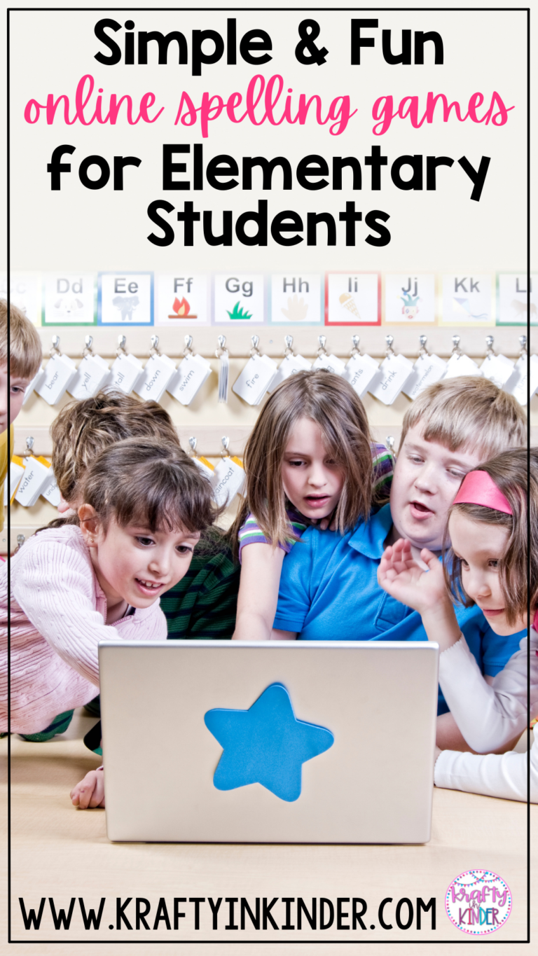 3 Simple And Fun Spelling Games For Elementary Students - Krafty in Kinder