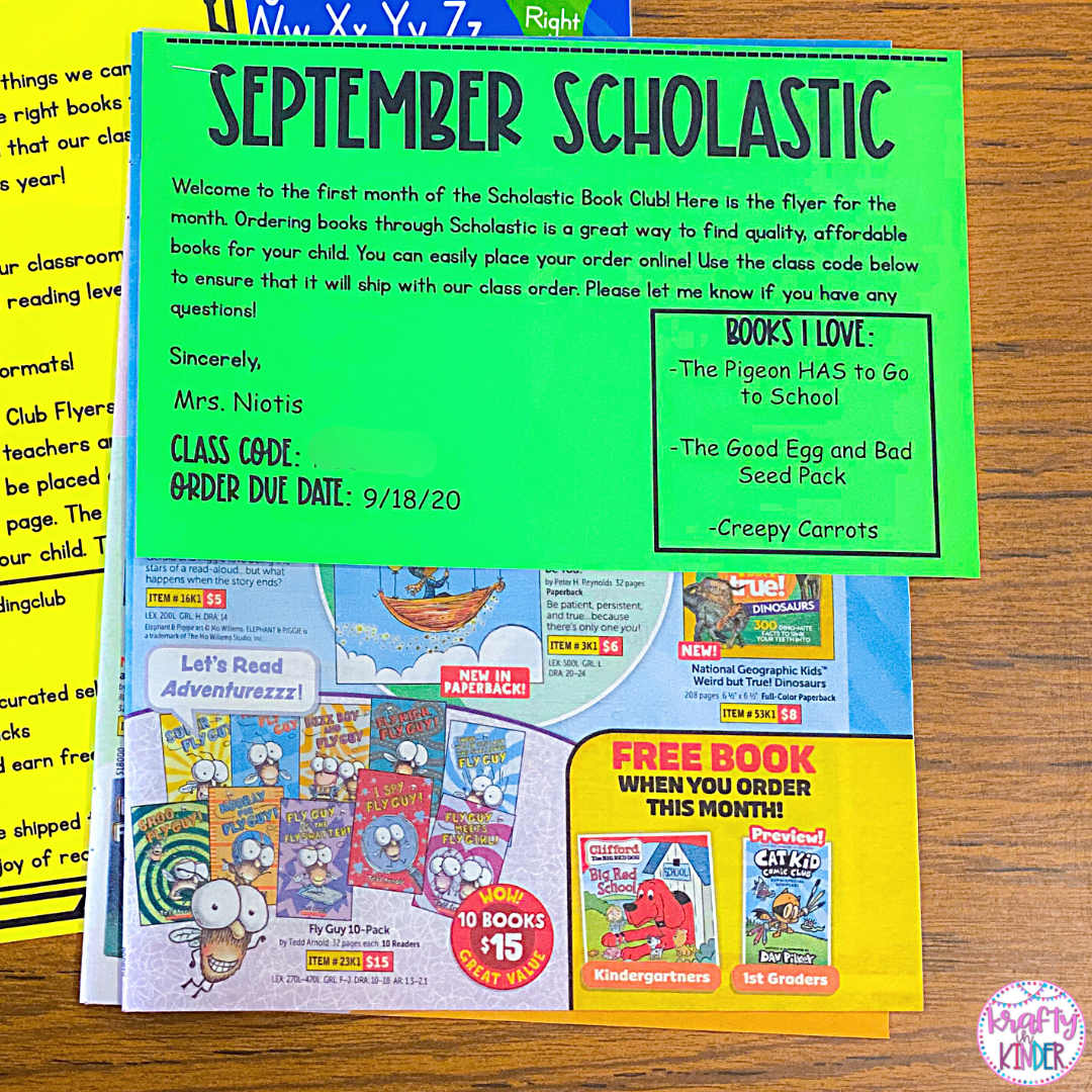 5 Reasons To Use Scholastic Book Clubs - Krafty in Kinder