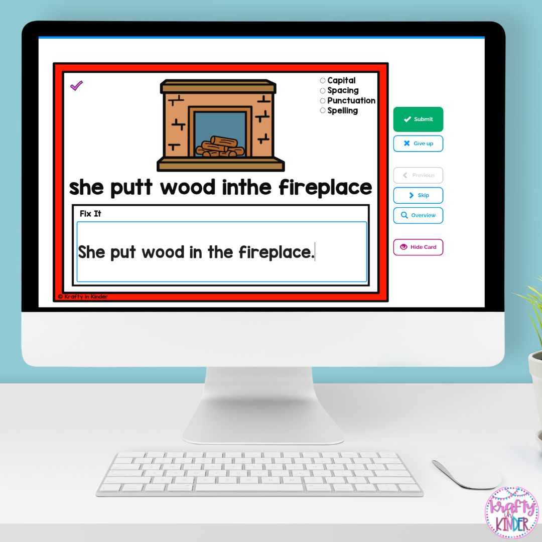 Fun Grammar Activities for the 1st Grade Classroom - Krafty in Kinder