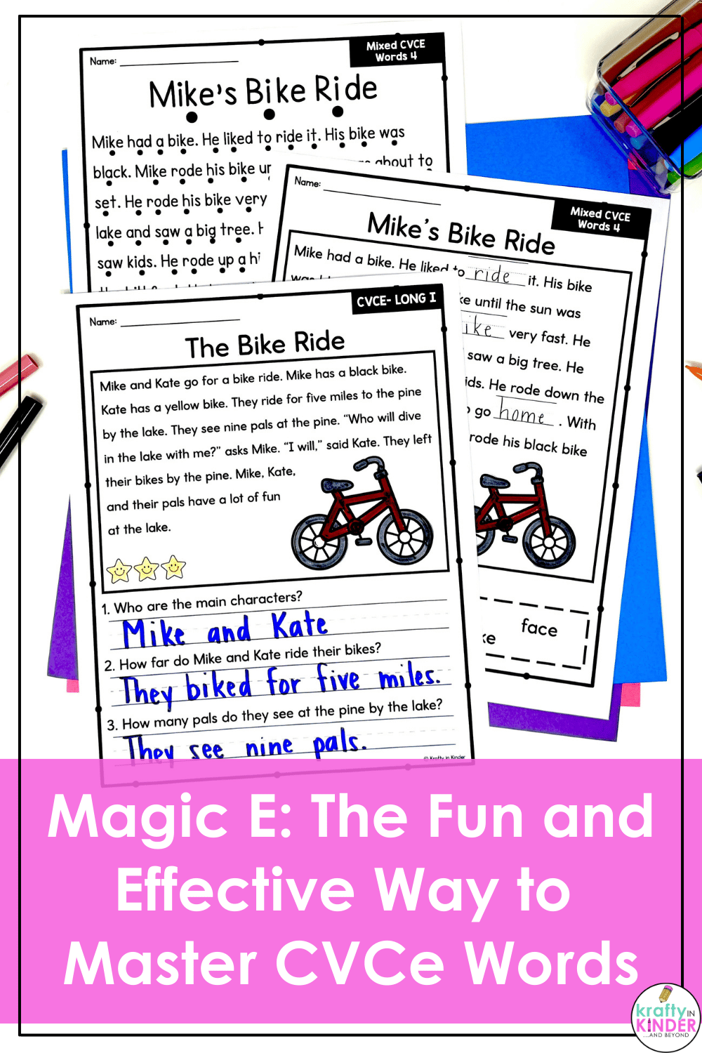 Magic E: The Fun and Effective Way to Master CVCe Words - Krafty in Kinder