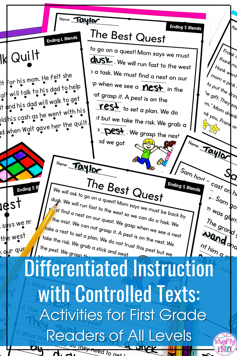Differentiated Instruction with Controlled Texts: Activities for First ...