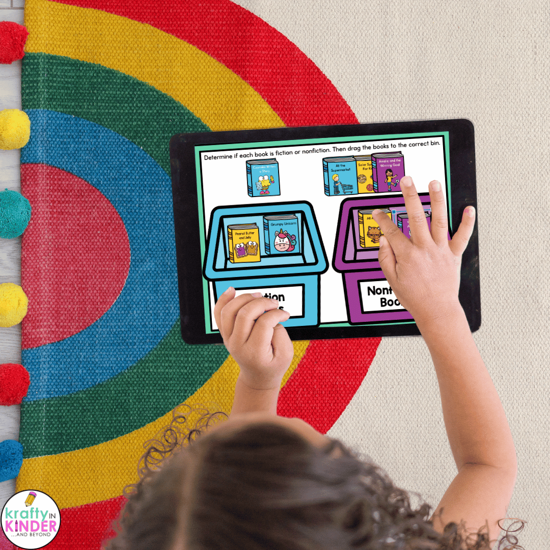 Teaching Fiction and Nonfiction to Primary Grade Students - Krafty in ...