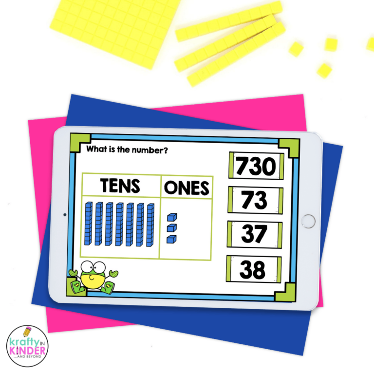 5 Tips for Teaching Place Value in First Grade - Krafty in Kinder