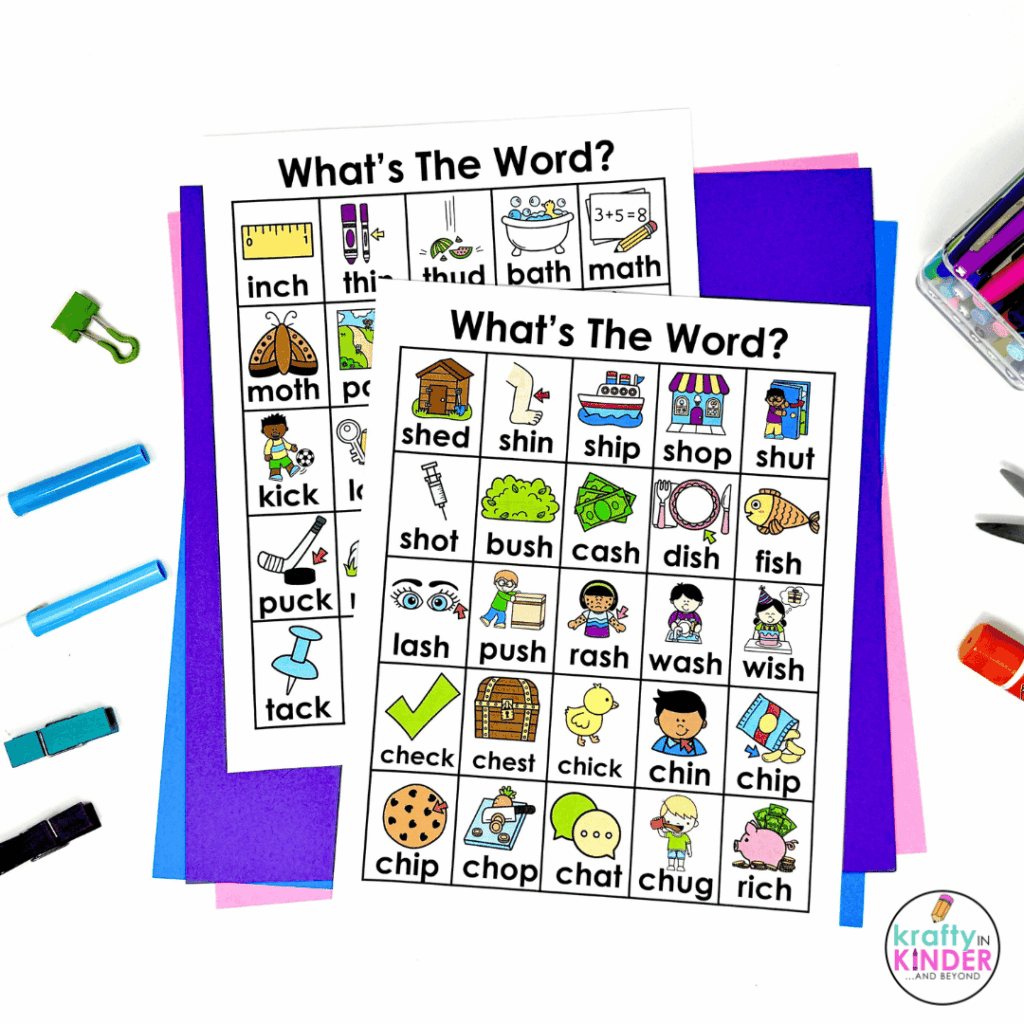 How to Introduce Digraphs in the Primary Classroom - Krafty in Kinder
