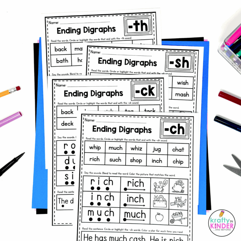 Engaging & Interactive Digraph Practice for Centers and Small Groups ...