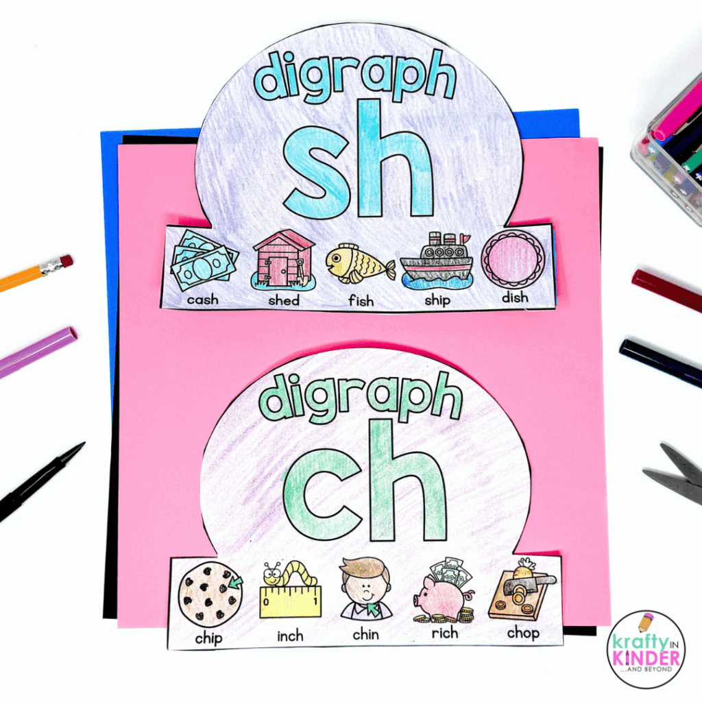 How to Introduce Digraphs in the Primary Classroom - Krafty in Kinder