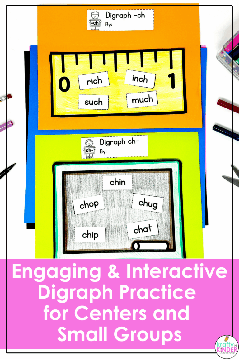 Engaging & Interactive Digraph Practice for Centers and Small Groups ...
