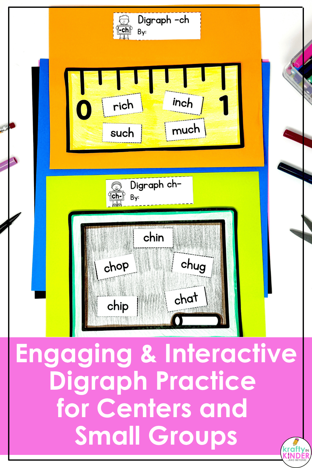 Engaging & Interactive Digraph Practice for Centers and Small Groups ...