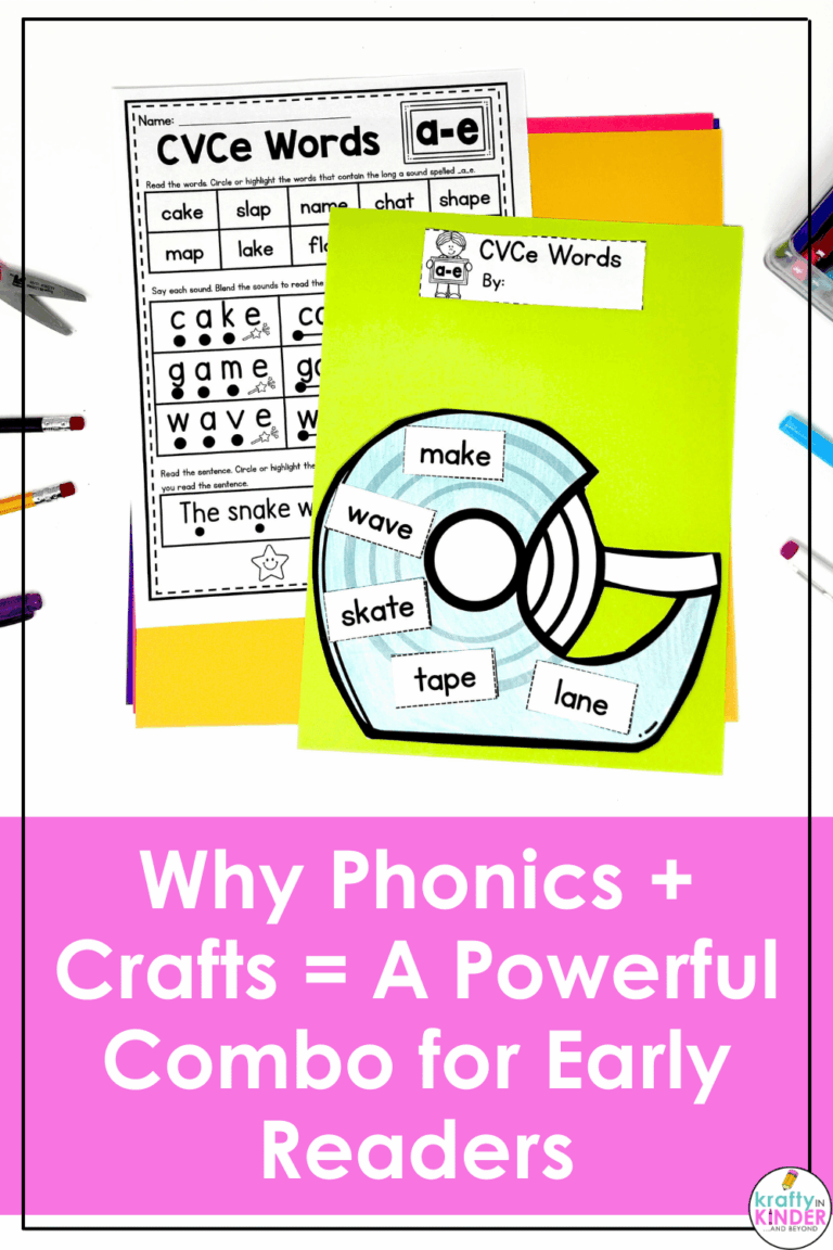 Why Phonics + Crafts = A Powerful Combo for Early Readers - Krafty in ...