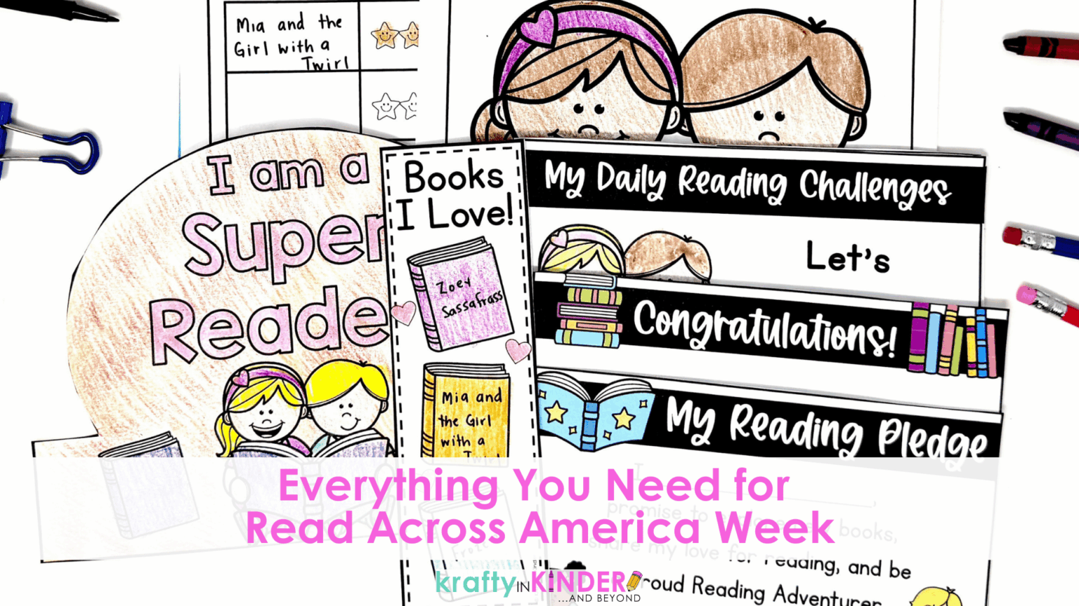 Everything You Need for Read Across America Week - Krafty in Kinder