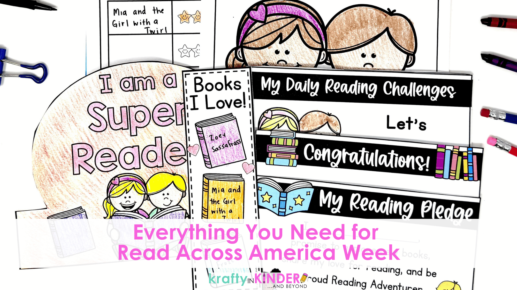 Everything You Need for Read Across America Week - Krafty in Kinder